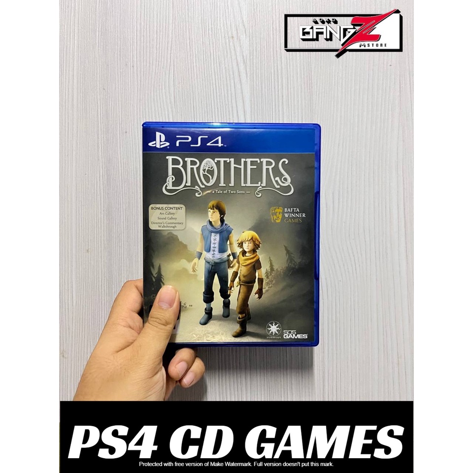 PS4: BROTHERS : TALE OF TWO SONS (CD) | Shopee Malaysia