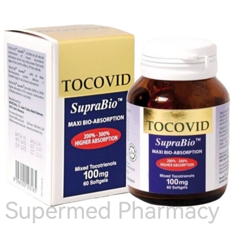 (Exp: 30 Nov 2023) Tocovid SupraBio Mixed Tocotrienols 100mg 60's ...