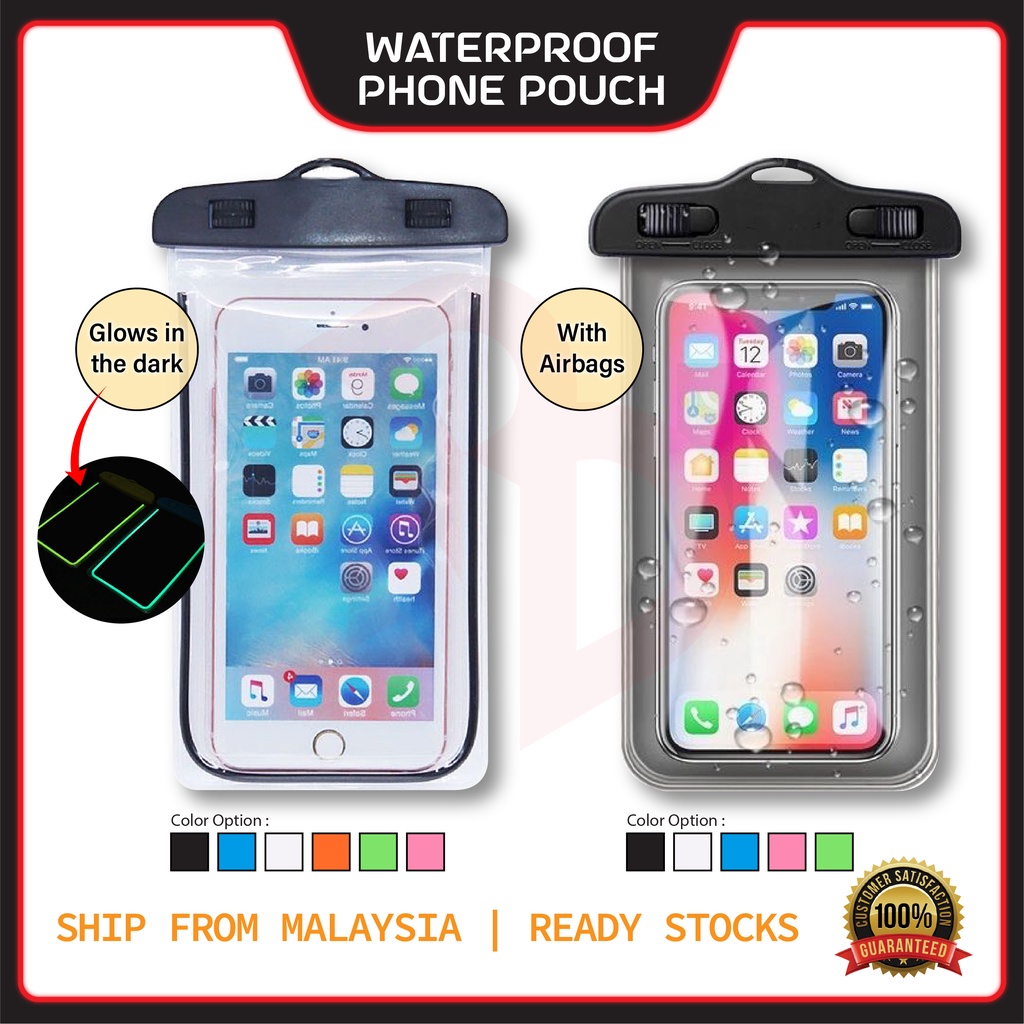Universal Waterproof Phone Pouch Outdoor Mobile Transparent PVC Case ...