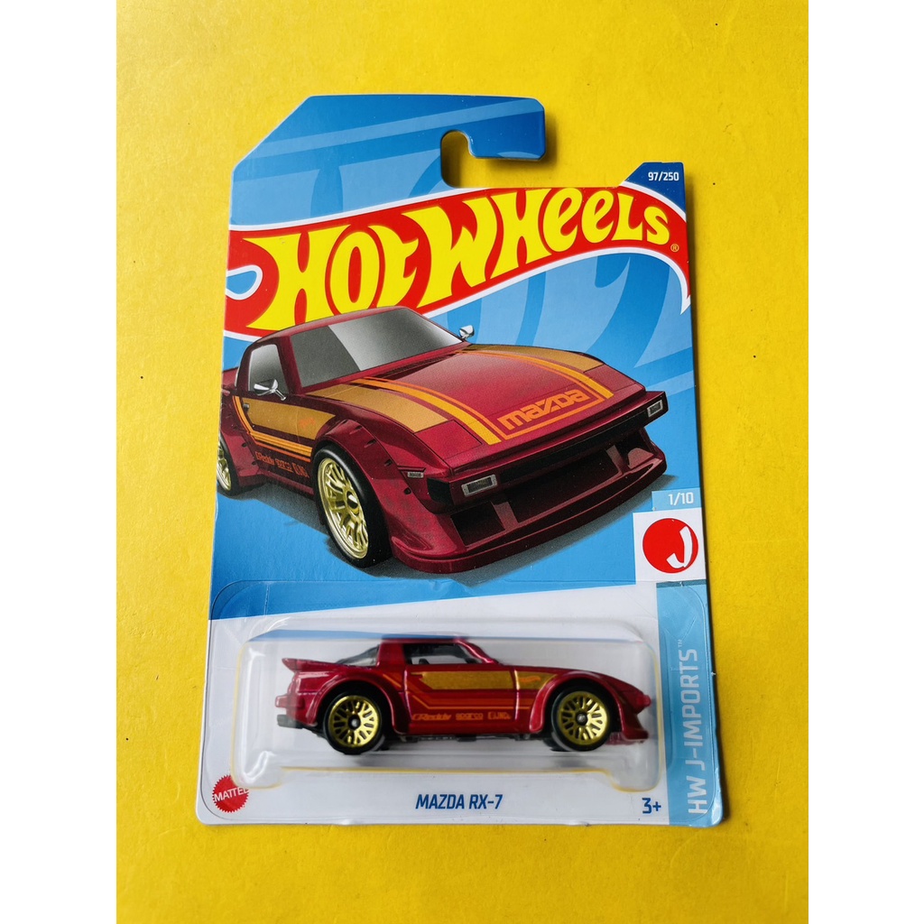 MERAH HOTWHEELS HOT WHEELS MAZDA RX-7 RED HW J-IMPORTS LOT L 2022 ...