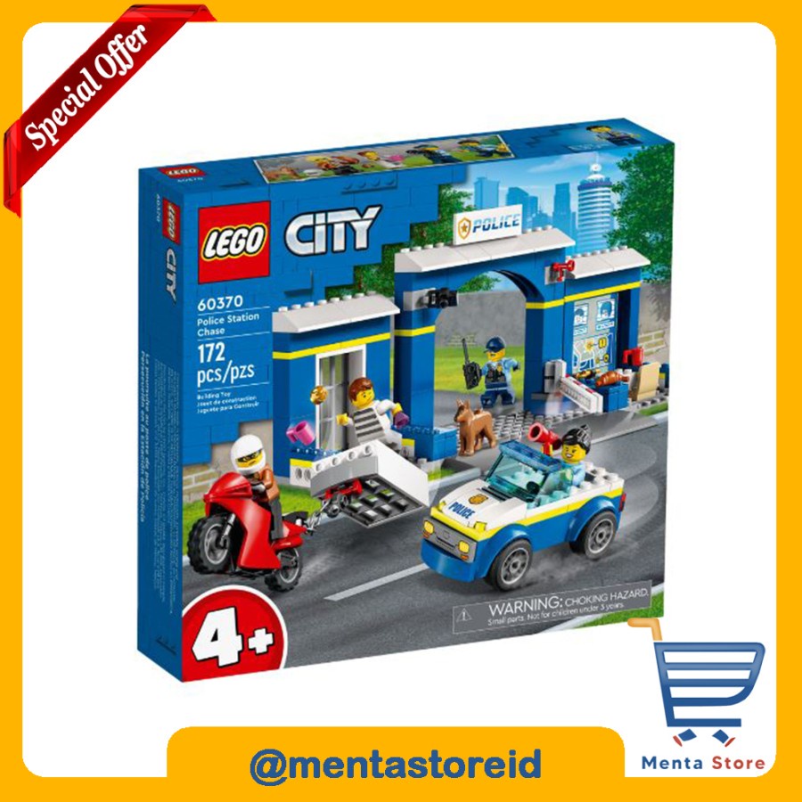 Lego City 60370 Police Station Chase | Shopee Malaysia