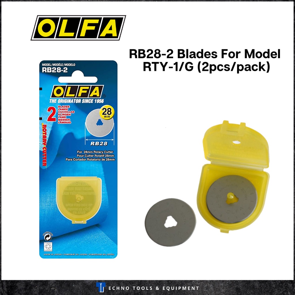 OLFA RB28-2 Replacement For Model RTY-1/G (2pcs/pack) | Shopee Malaysia