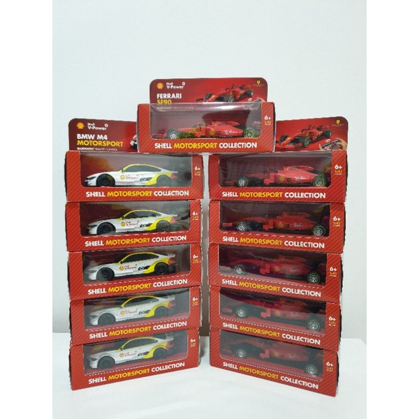 Ready Stock Shell Motorsport Collection BMW M4 and Ferrari SF90 ...