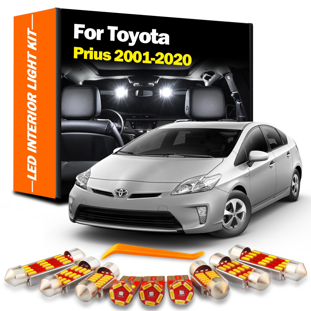 Interior LED For Toyota Prius 2001 2004 2009 2010 2015 To 2020 Canbus ...