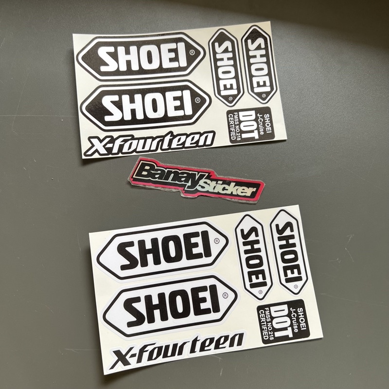 Sticker Helmet Sticker SHOEI X FOURTEEN Set Princutt | Shopee Malaysia