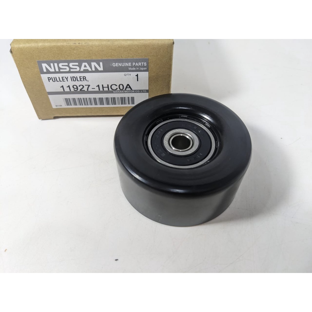 Nissan Original Fan Belt Tensioner Idler Pulley Bearing for Nissan ...