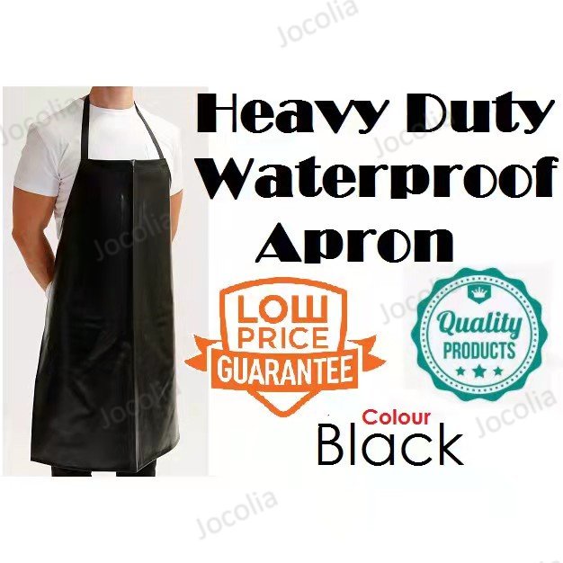 HEAVY DUTY WATERPROOF APRON / APRON MESIN RUMPUT | Shopee Malaysia