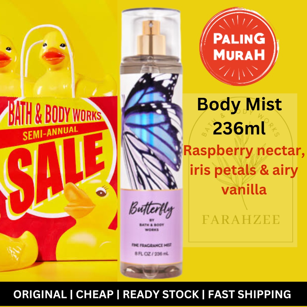 Bath And Body Works Bbw Body Mist Fragrance Shopee Malaysia