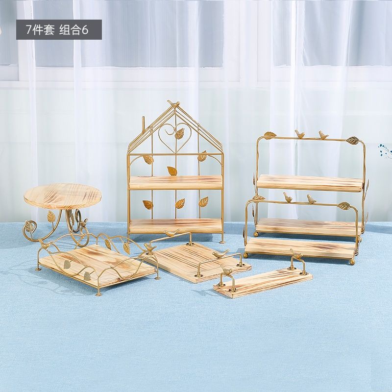 totEuropean-Style Wooden Tray Dim Sum Rack Toast Rack Solid Wood Multi ...