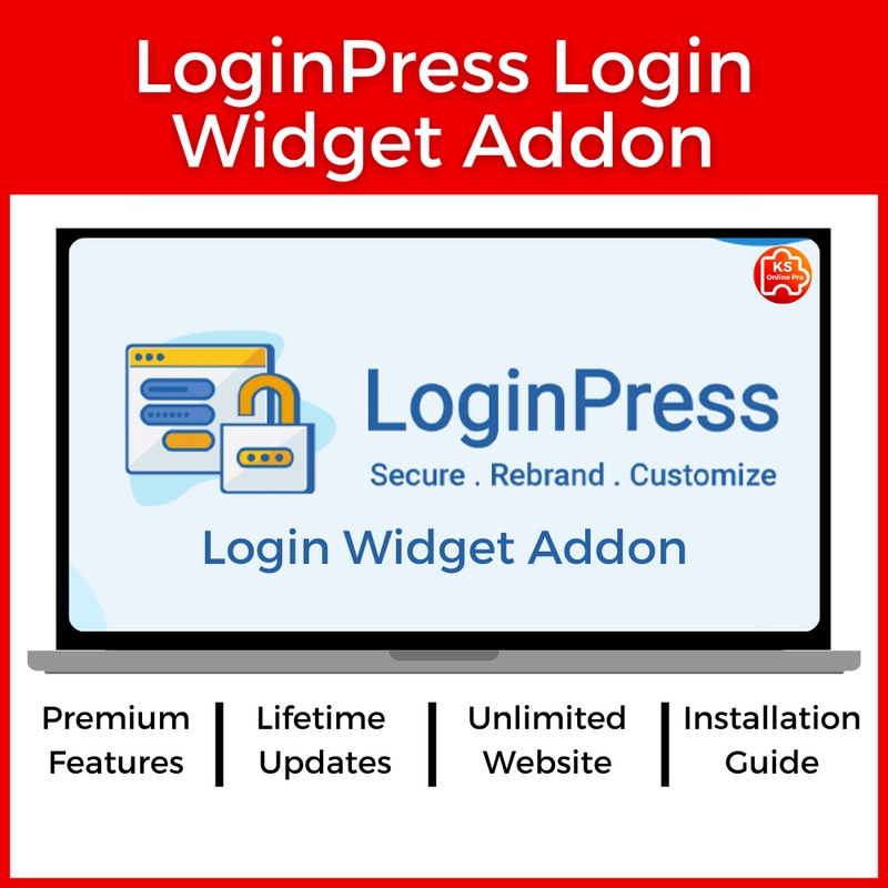 LoginPress Login Widget Addon (Lifetime Updates + Unlimited Website ... LoginPress Login Widget Addon (Lifetime Updates + Unlimited Website ...