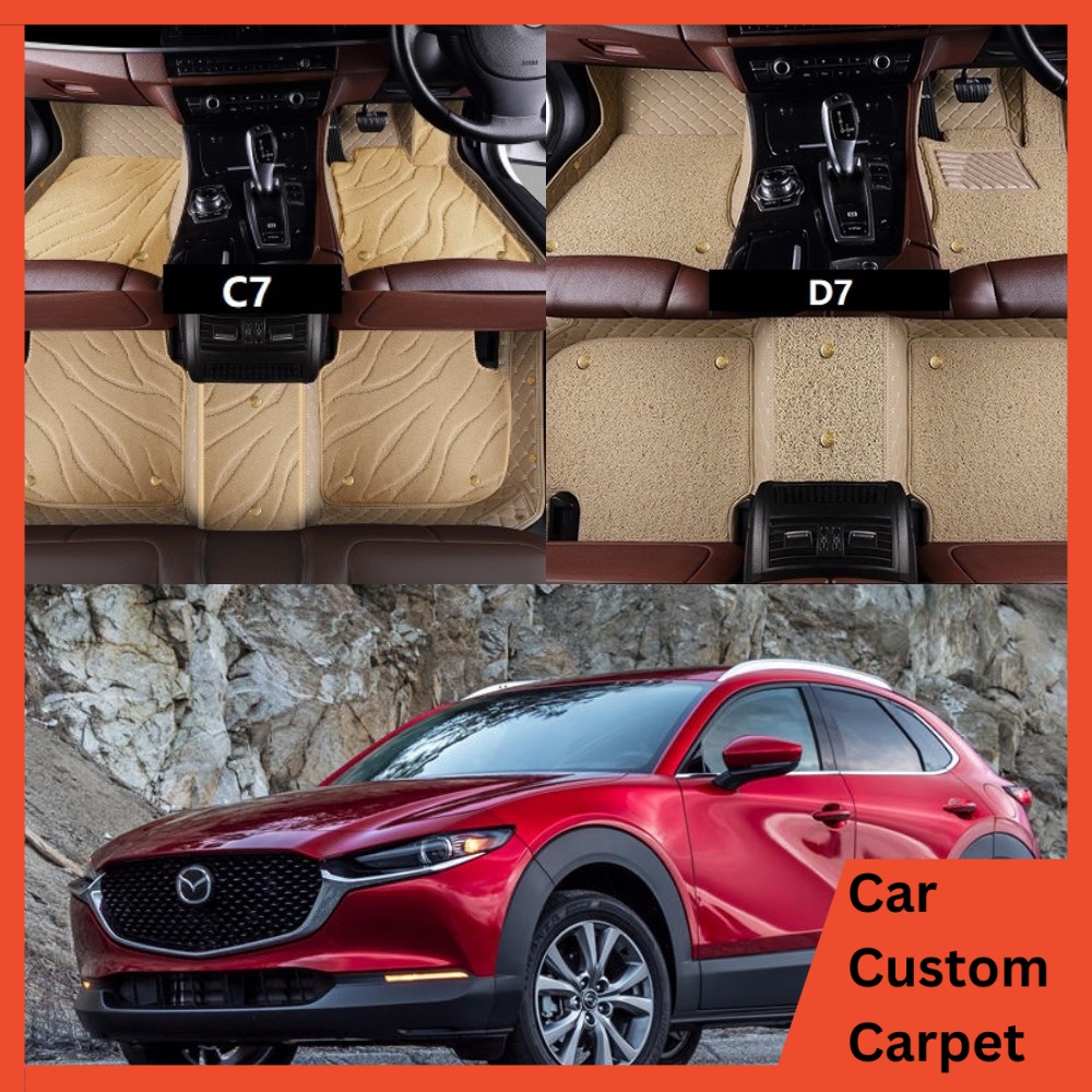 Mazda3 cx5 cx30 luxury single double carpet floor mat set cx-5 luxury ...