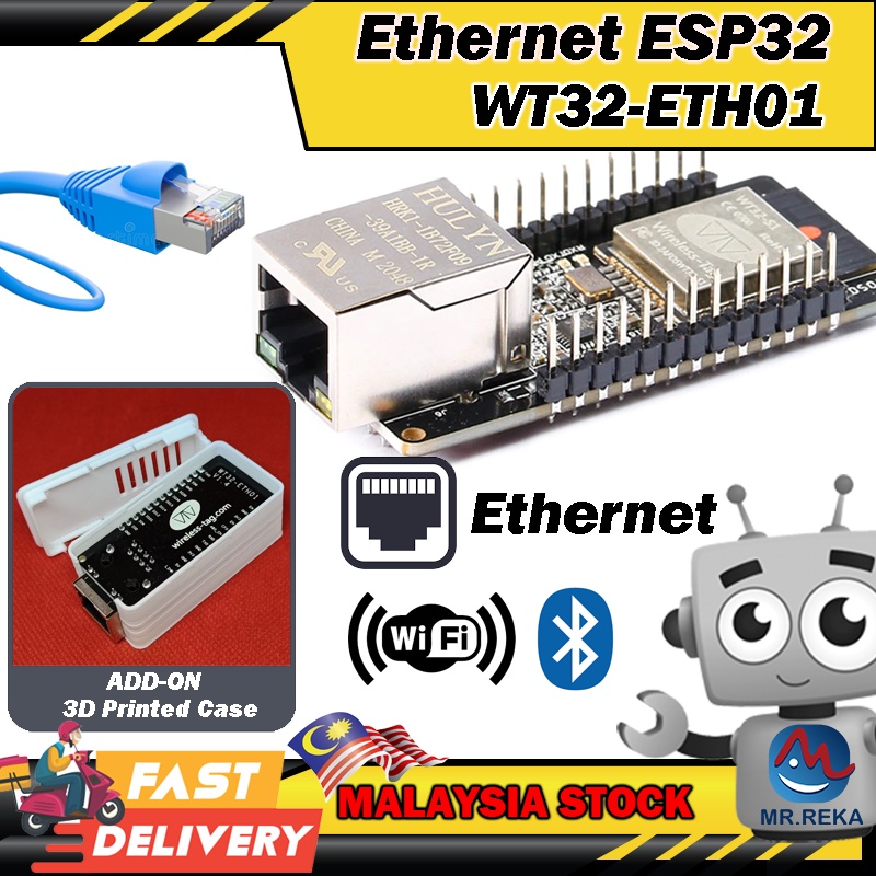 ⚡️ Wt32 Eth01 Esp32 Embedded Serial Port Networking Ethernet Bluetooth