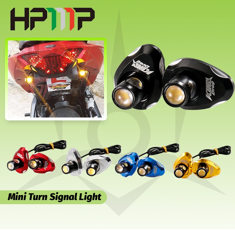 🔥HPMP💯 UNIVERSAL SIGNAL ALLOY TAMPAL / MINI SIGNAL LED FOR YAMAHA LC ...
