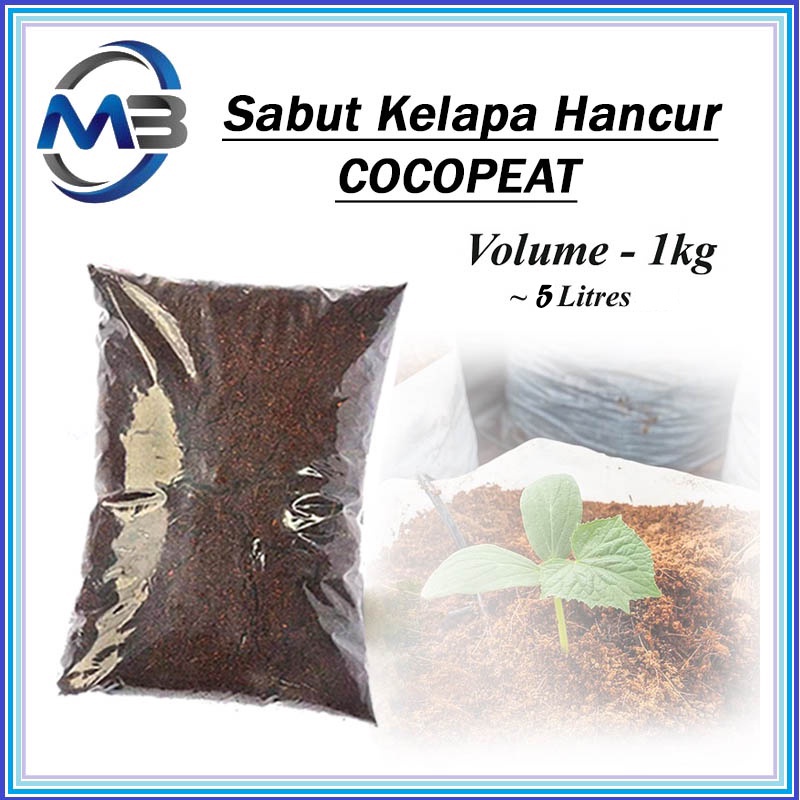 COCOPEAT 1000GRAM+- / COCO PEAT / SABUT KELAPA HANCUR KERING / KOKOPIT ...