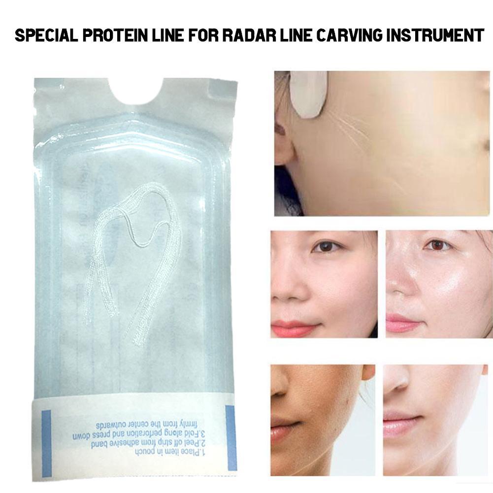 60Pcs Face Protein Threads Face Lifting For Women Collagen Silk Thread ...