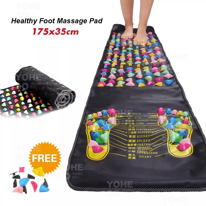 Malaysia Foot Massage Walking Mat Pad Long Medical Reflexology ...