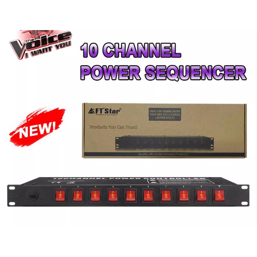 10-Channel Power Switch Controller / Power Controller | Shopee Malaysia