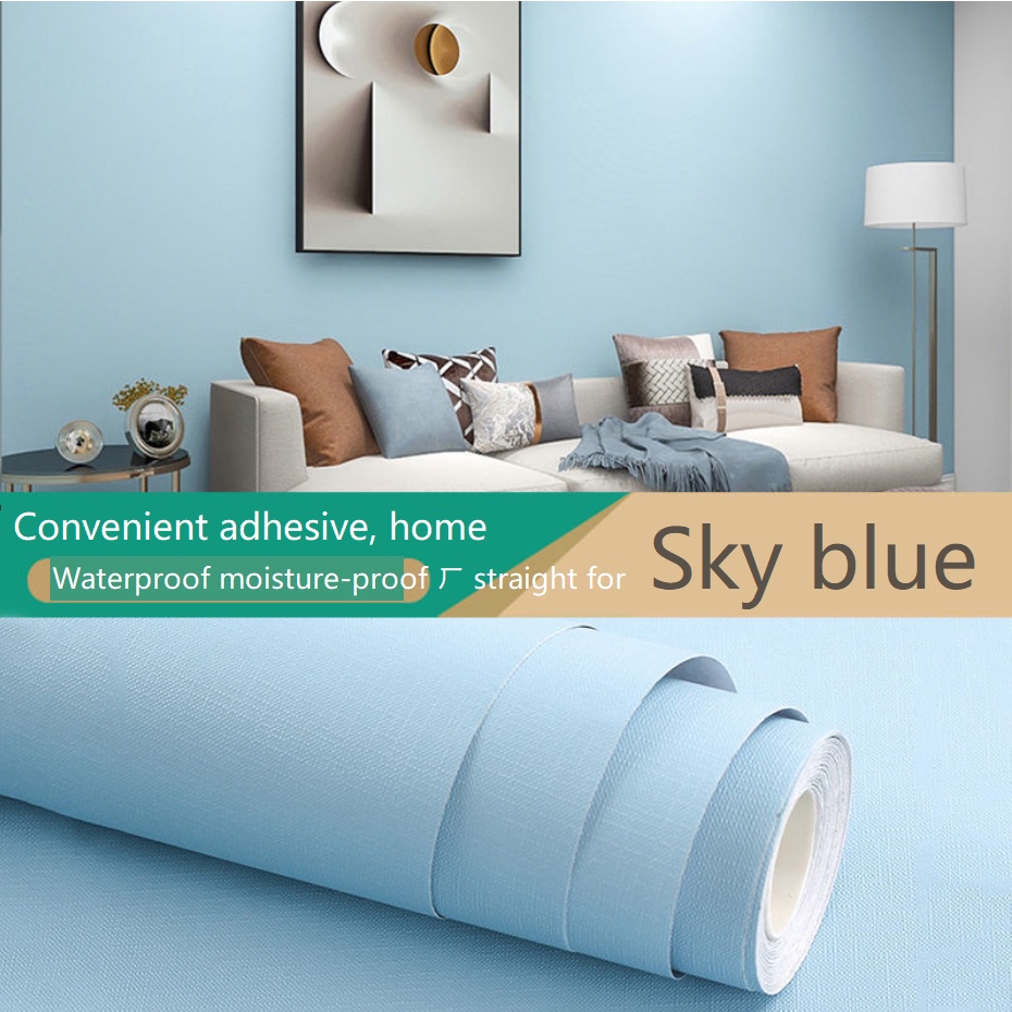 Ready Stock-Wallpaper Self-Adhesive thick Waterproof And Moisture-Proof ...