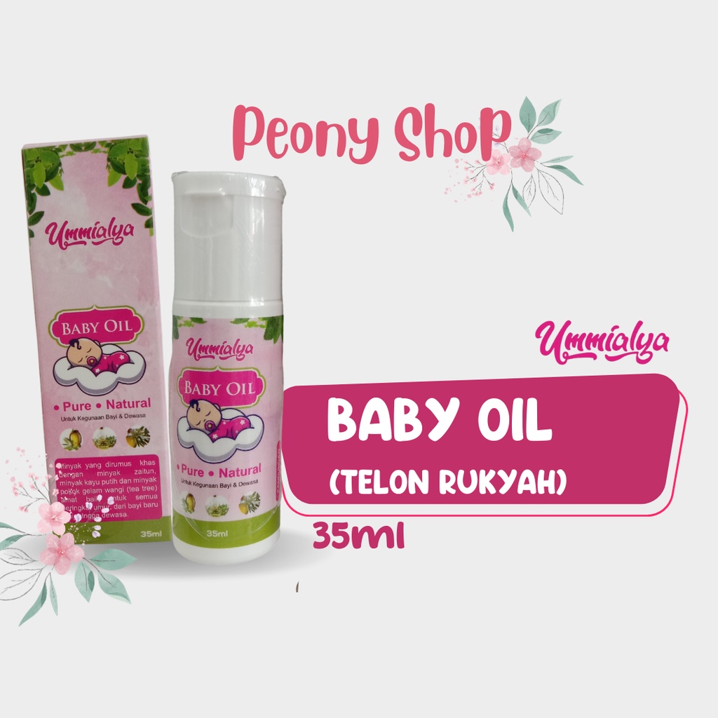 MINYAK TELON BAYI AR RUQYAH /BABY OIL UMMIALYA 35ML | Shopee Malaysia