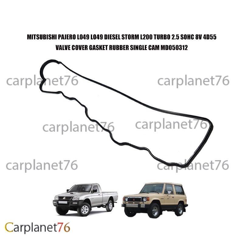 MITSUBISHI PAJERO L049 LO49 DIESEL STORM L200 TURBO 2.5 SOHC 8V 4D55 ...