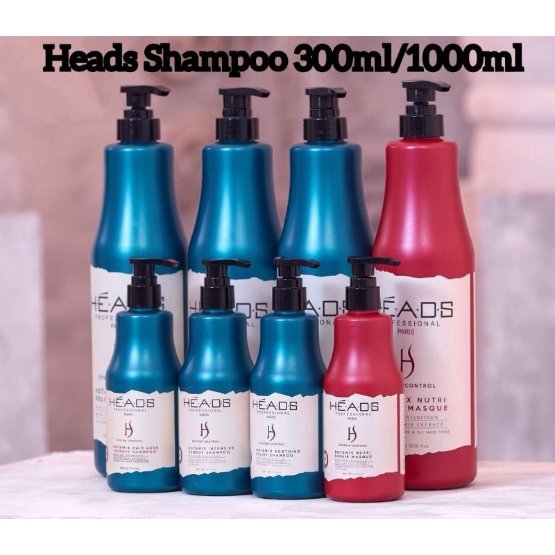 💥READY STOCK💥 SHAMPOO & CONDITIONER HEADS PROFESSIONAL PARIS | Shopee ...