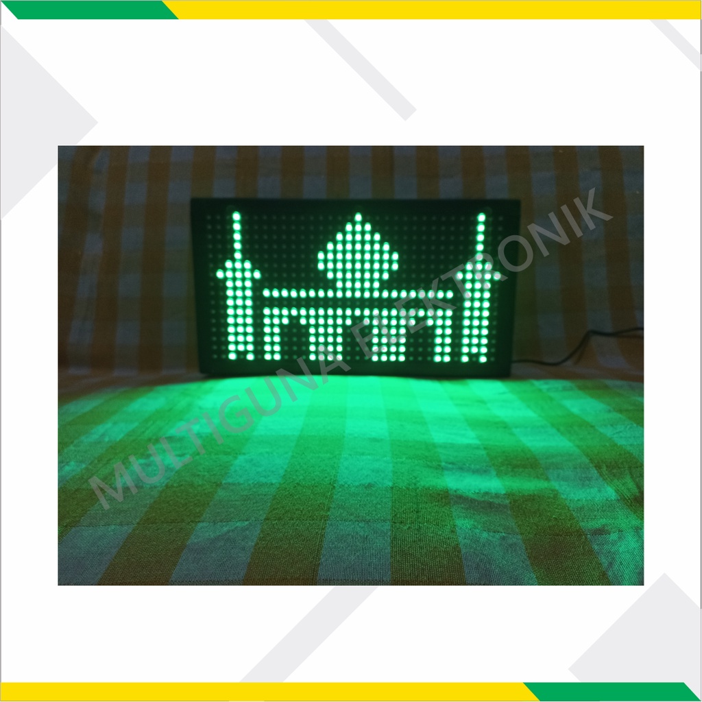 Digital prayer schedule, digital mosque clock, digital wall clock ...