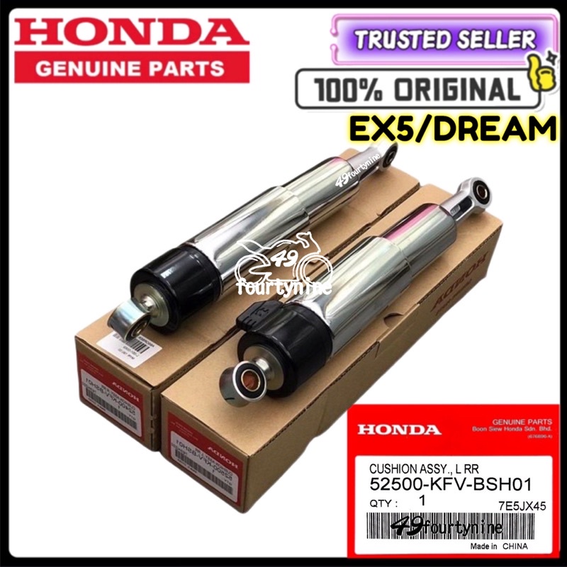 100% ORIGINAL EX5 REAR ABSORBER ORIGINAL / EX5 DREAM REAR ABSORBER ...