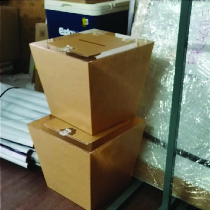 slanting donation box, lucky draw box , tender box | Shopee Malaysia