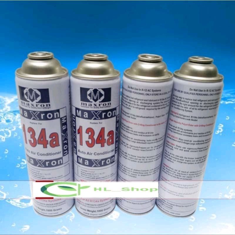 Maxron 134A Leak Sealer 1000g 4 in 1 Refrigerator Gas. | Shopee Malaysia