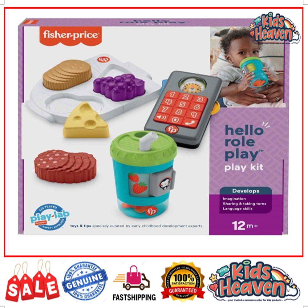 Fisher-Price Hello Role Play Kit Playset Gift Set (100.0% Original ...
