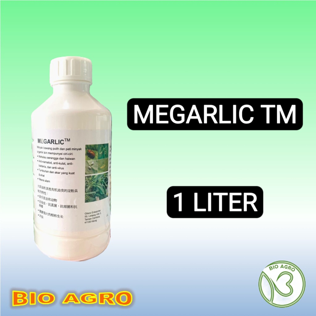 MEGARLIC / ORGANIC PESTICIDE GARLIC OIL / 1L | Shopee Malaysia