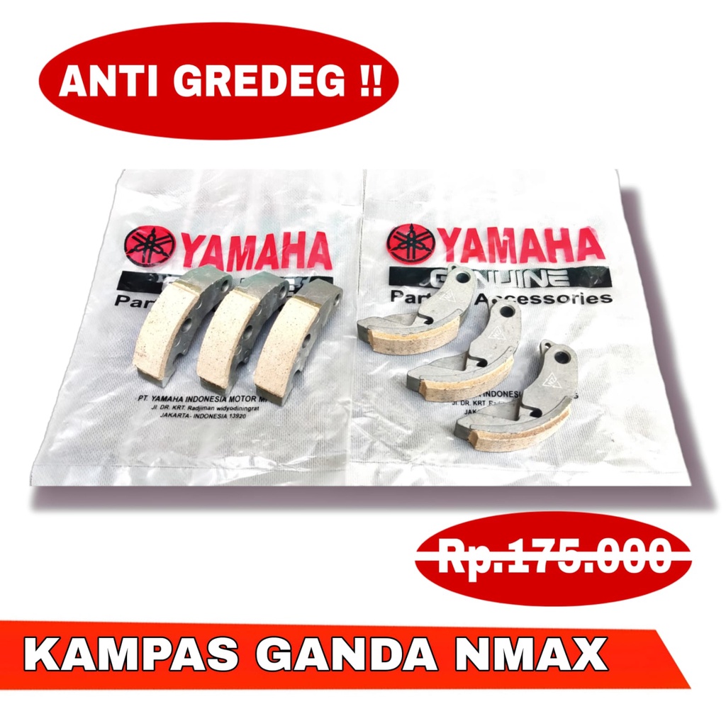 Double Shoes only NMAX Aerox Lexi PNP Vario 125 150 ORI Double Shoes ...
