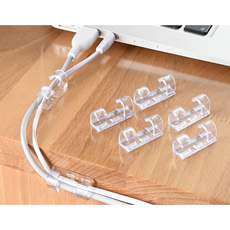 80pcbig Cable Organizer Wire Holder Cable Management Fixed Clamp wire ...