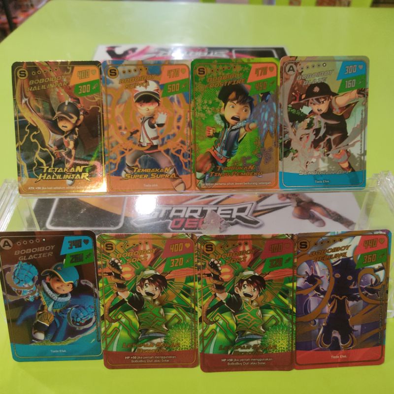 Boboiboy Galaxy Card level S & A | Shopee Malaysia