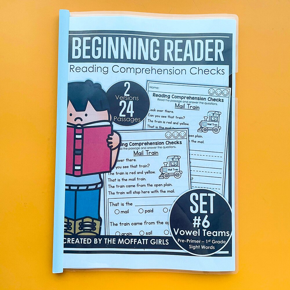 Begging Reader Reading Comprehension ChecksActivities Worksheets ...