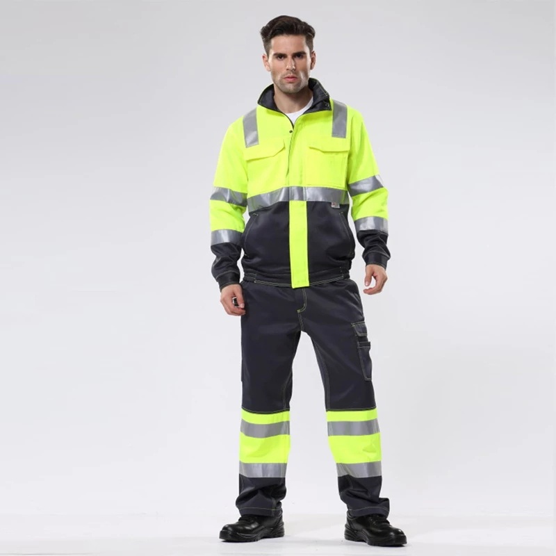 Work Suit for Mechanic Safety Jacket Reflective and Safety Pants for ...