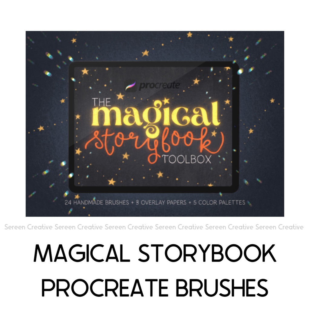 P173 Magical Storybook Toolbox for Procreate | Shopee Malaysia