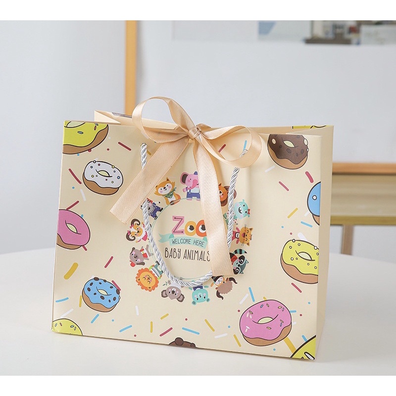 Birthday paper bag - premium children's birthday gift paper bag ...
