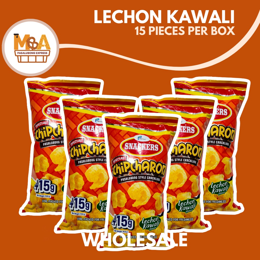 SNACKERS LECHON KAWALI 415GRAMS (15 PIECES PER BOX) | Shopee Malaysia