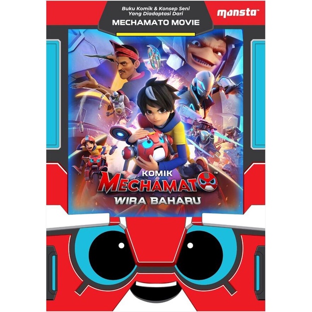 ANIMONSTA STUDIO Komik Mechamato The Movie: Wira Baharu | Shopee Malaysia