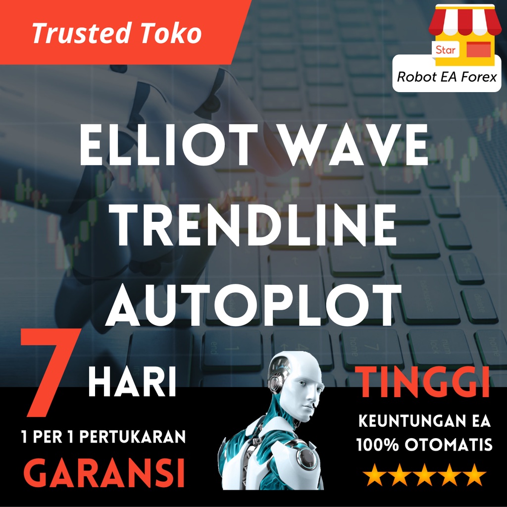 Elliot Wave And Trendline Autoplot Indicator +Video How To entry+ Unlimited License MT4 | Shopee ...