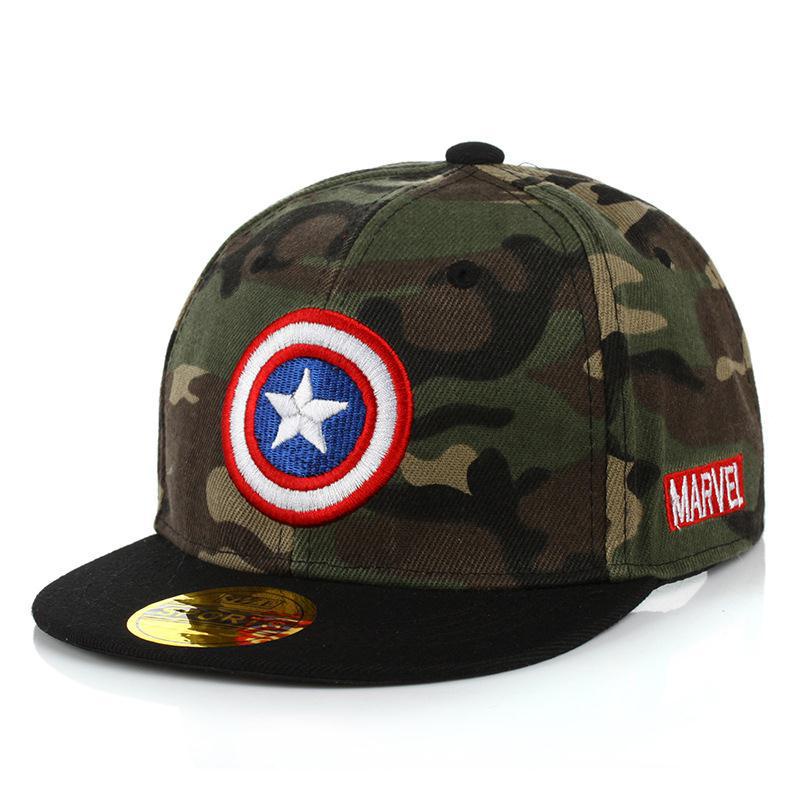 Topi budak lelaki kartun kanak | Cap kids boy spiderman captain america ...