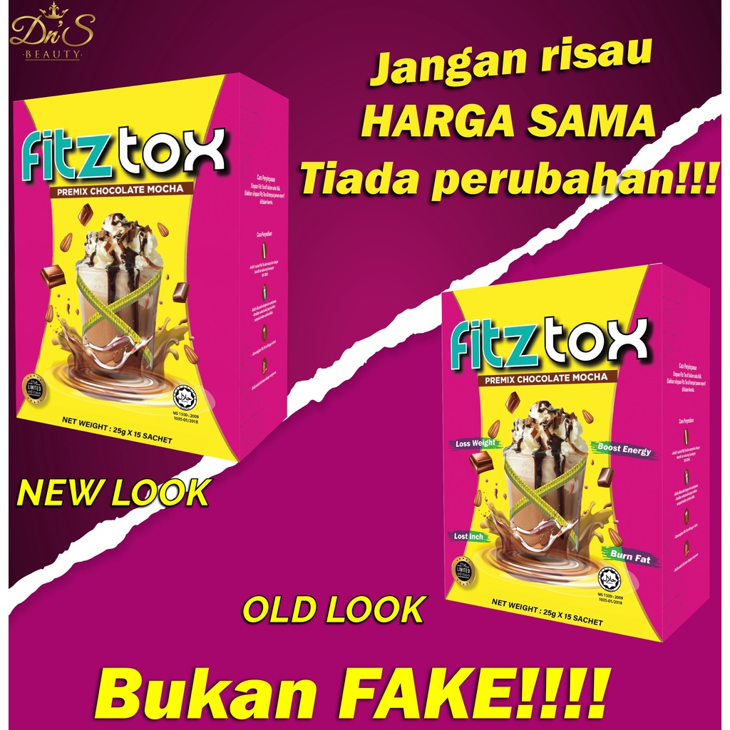 FitzTox Chocolate Mocha (BODY SLIMMING) | Shopee Malaysia