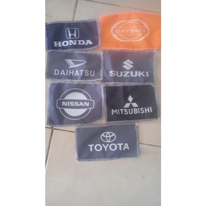 Screen Printed Car Brand Logos/Labels for Car Covers etc | Shopee Malaysia