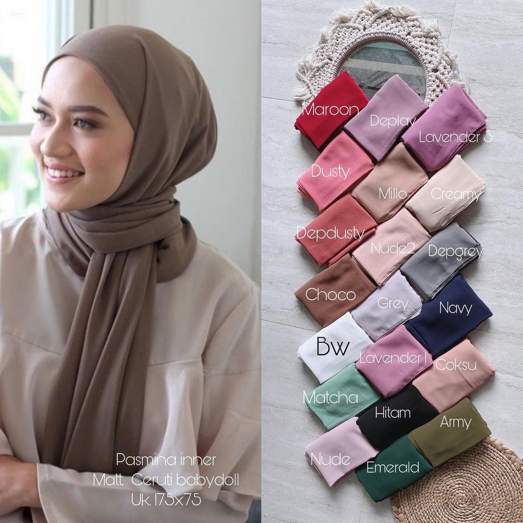 Pashmina INNER PASHMINA Babydoll 2IN1 New Catalog/PASHMINA INNER 2IN1 ...