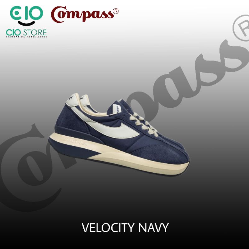 Compass velocity navy Shoes (original) | Shopee Malaysia