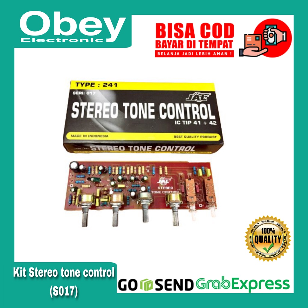 Stereo Tone Control Kit S017 | Shopee Malaysia
