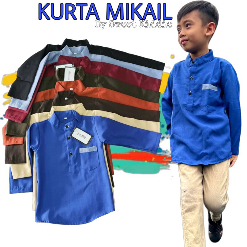 KURTA RAYA BUDAK LENGAN PANJANG LONG SLEEVE | Shopee Malaysia