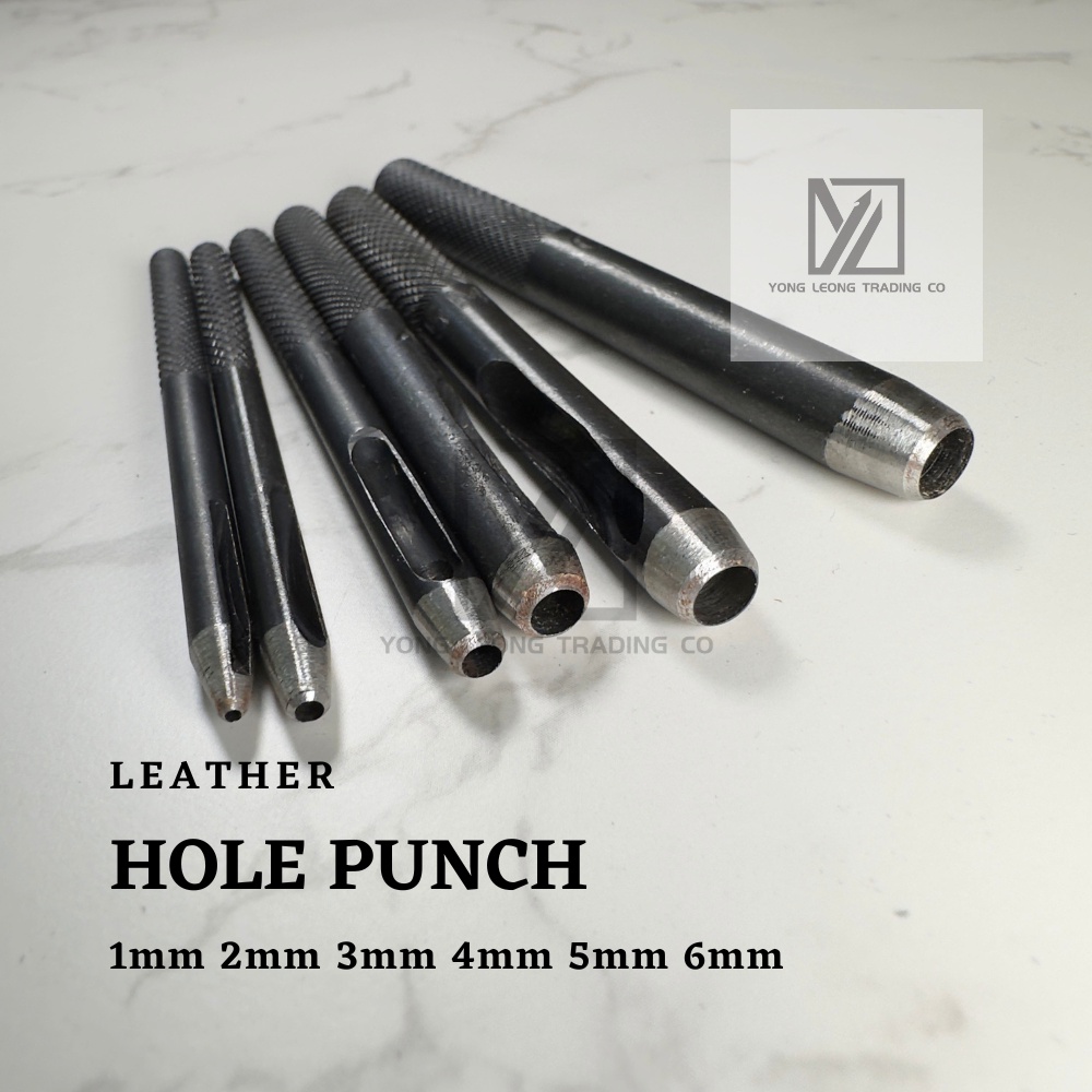 YLT Leather Hole Punch Round Punch Alloy Tool Steel Hollow Punch Belt ...
