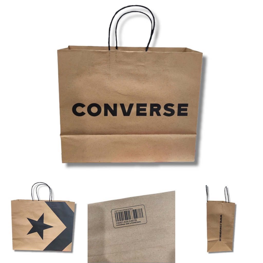 Original Converse Small/BIG Paper Bag | Shopee Malaysia